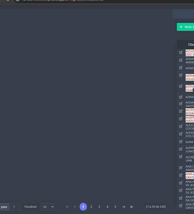 [RESOLVIDO] Fixar barra de ferramentas inferior 9.10.011 - Bugs - Scriptcase Low-code
