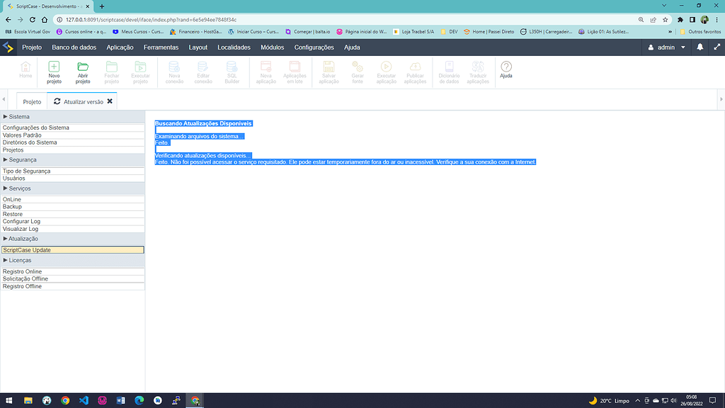 [RESOLVIDO] BUG quando tento atualizar para o novo changelog - Bugs ...