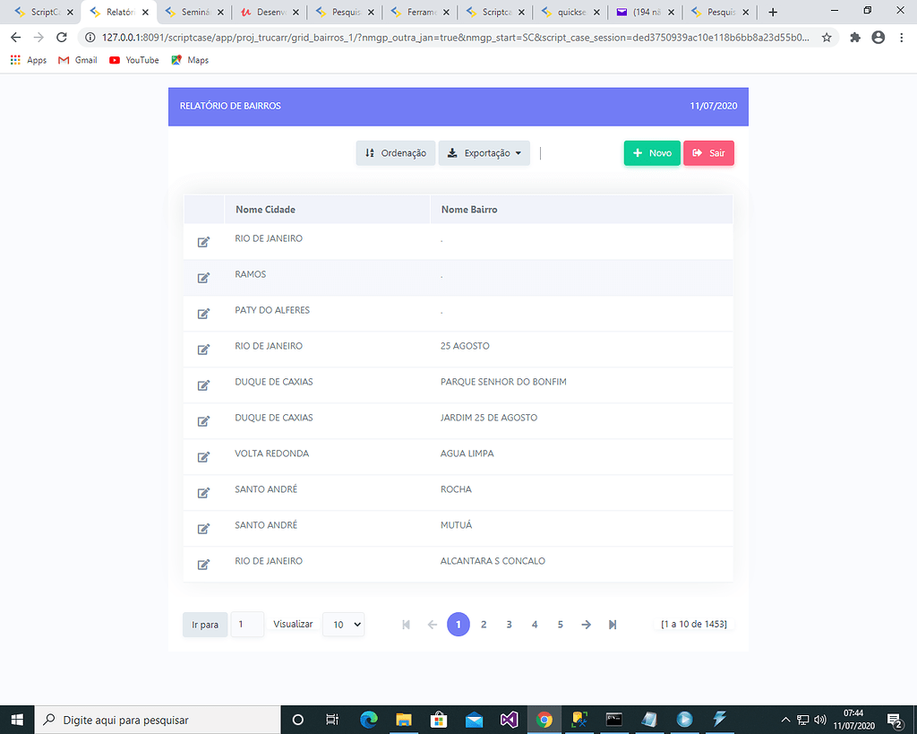 Consulta rapida não mostra (Resolvido) - Consultas - Scriptcase Low-code